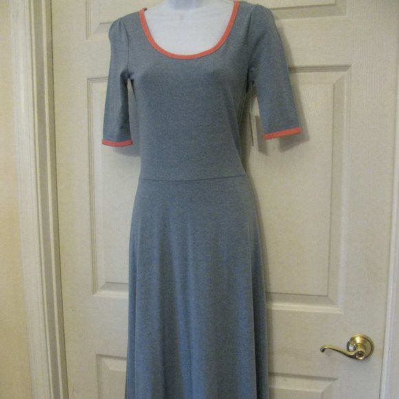 LuLaRoe | Dresses | 25 Lularoe Ana Maxi Dress Xs Nwt Heathered Blue ...